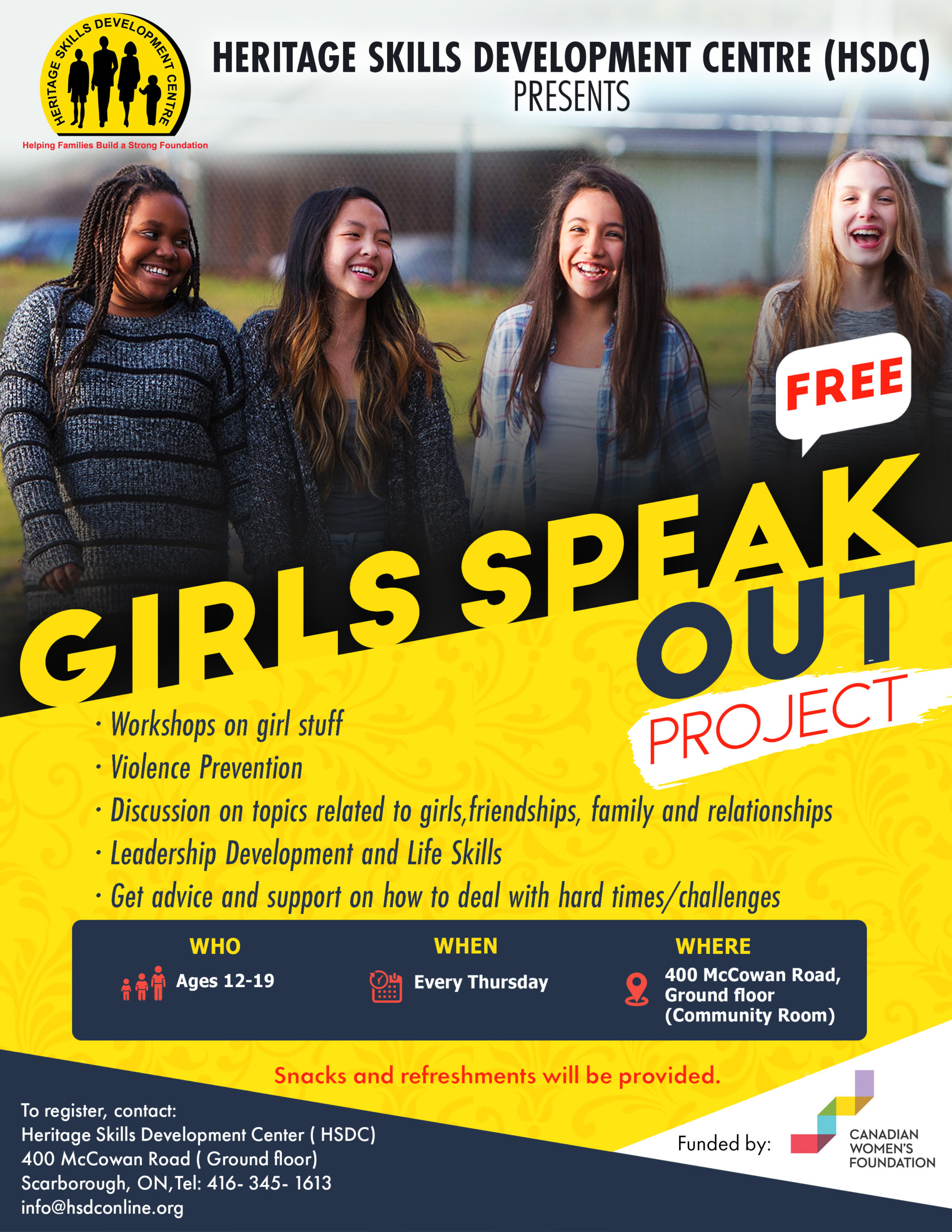 Girls Speak Out – HSDC