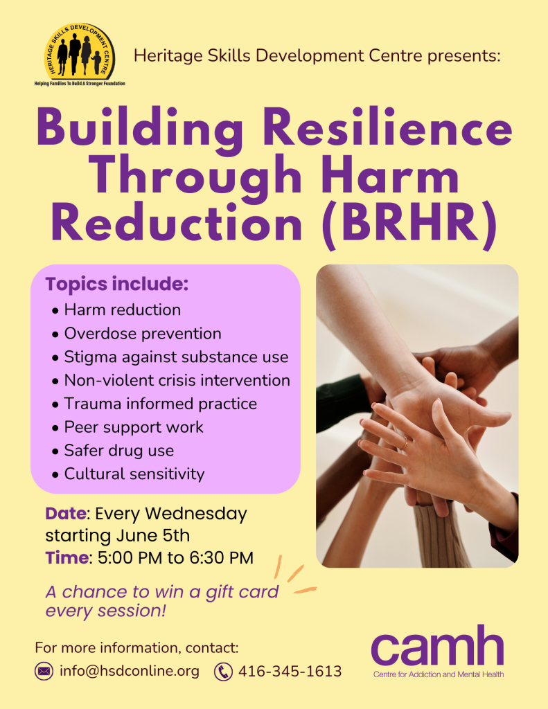 Building Resilience Through Harm Reduction – HSDC
