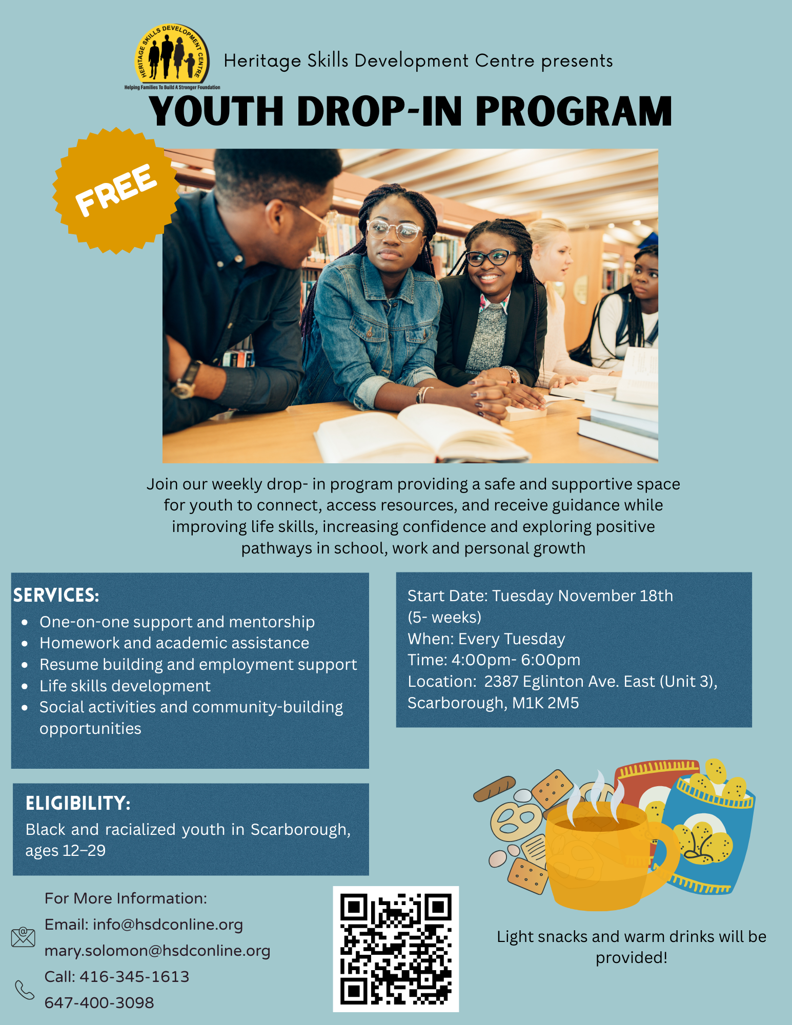 Enhanced Youth Outreach Worker Program – HSDC